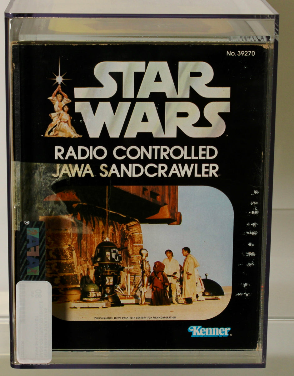 Star Wars 1979 Radio Controlled Jawa Sandcrawler AFA 80 – Collectible ...
